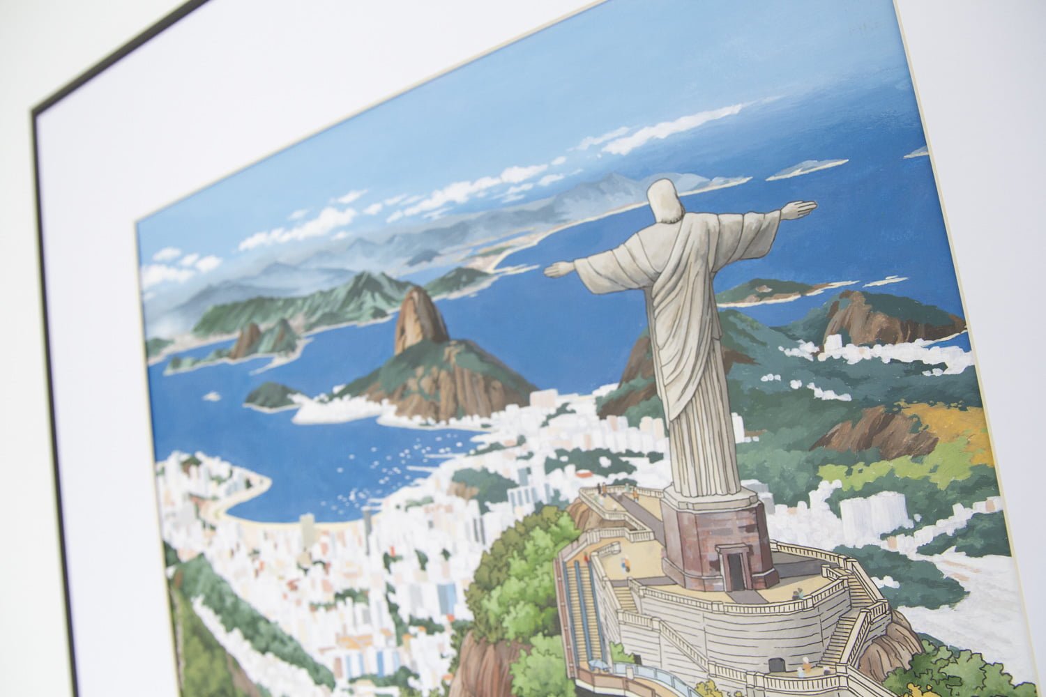 Rio de Janeiro, Brazil - Art & Illustration by Jonathan Chapman ...