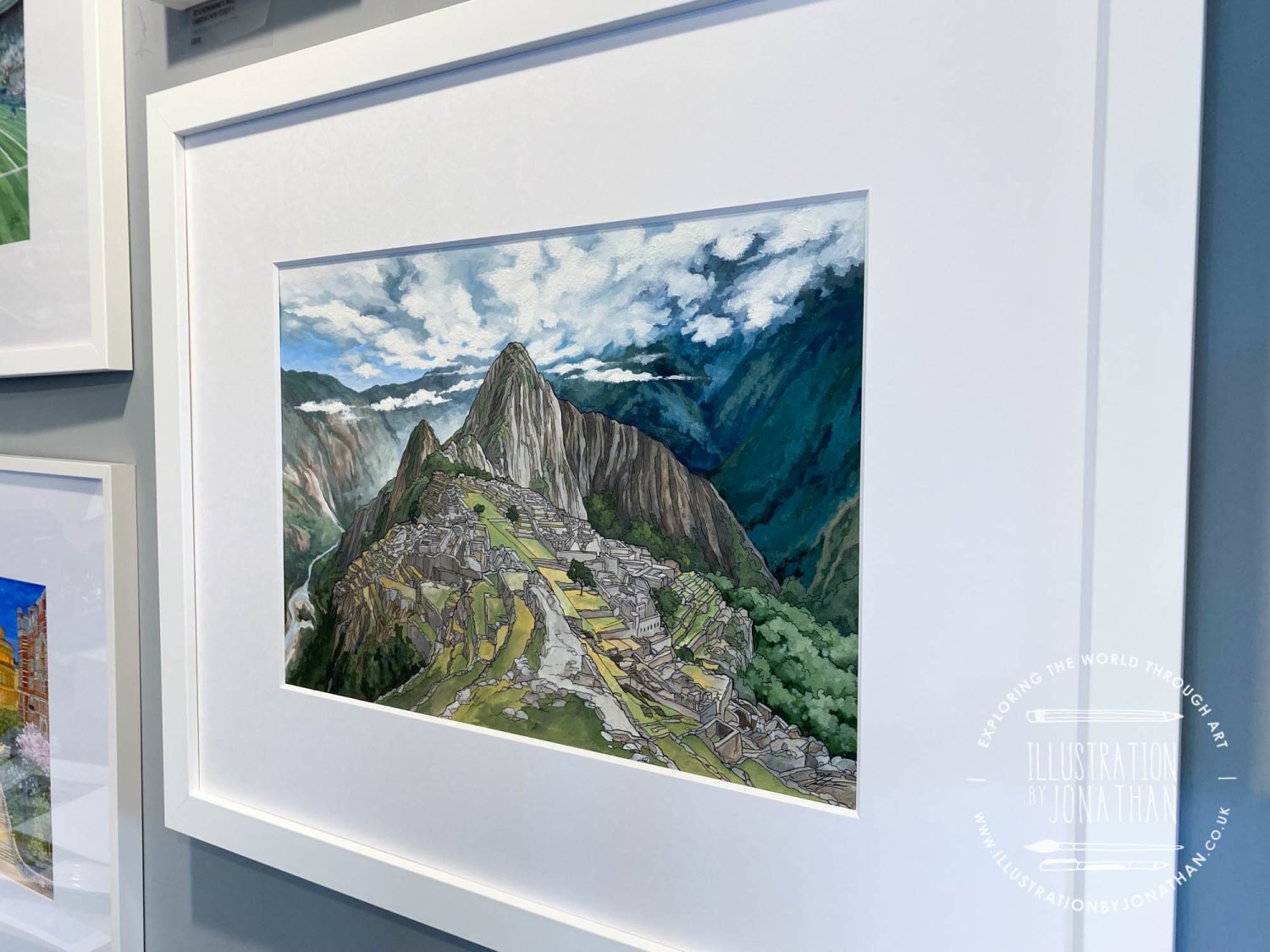 Machu Picchu, Peru - Illustration by Jonathan Chapman Illustration by ...